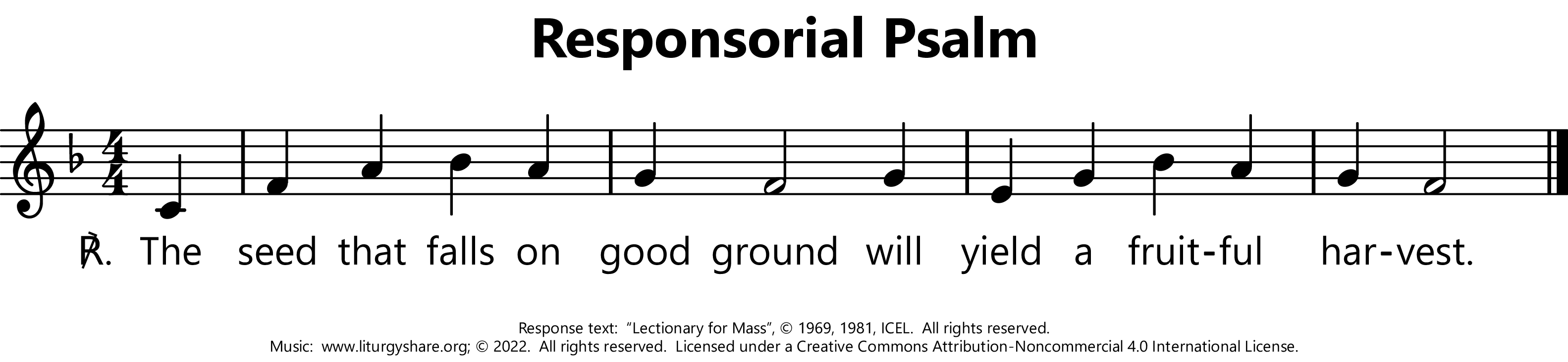 MUSIC - 15th Sunday of Year A - The Word This Week